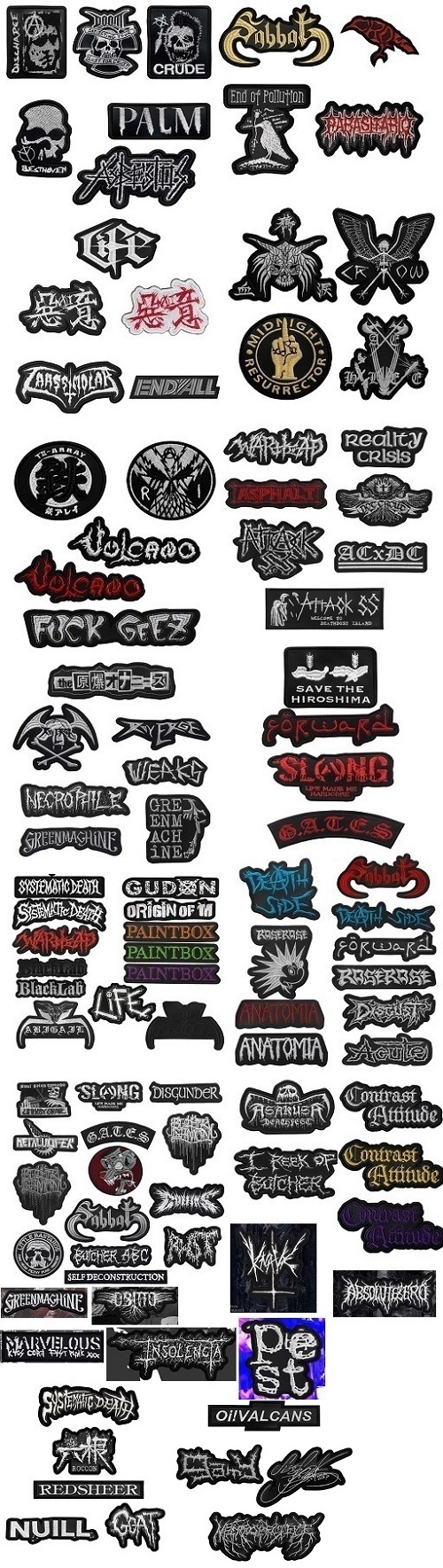 KARASU KILLER PATCH CUSTOM オフィシャル刺繍パッチ 取り扱いリスト｜レコードショップ・ベース